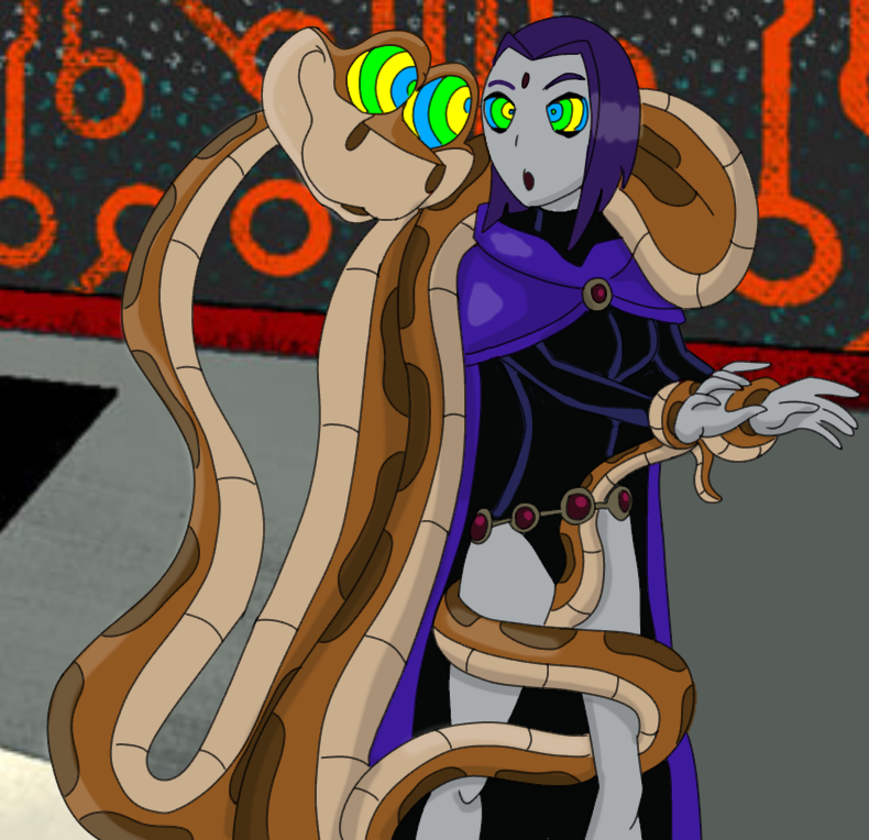 HypnoHub - coils dc comics disney femsub goth grey skin kaa kaa eyes ...