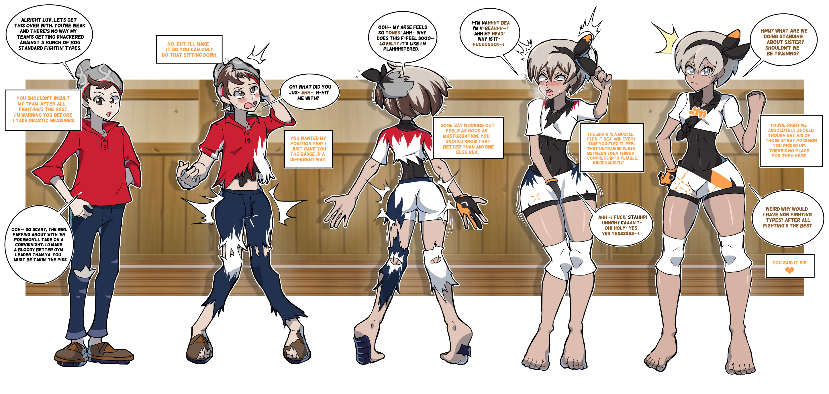 HypnoHub - altered common sense bandana barefoot bea (pokemon) before ...