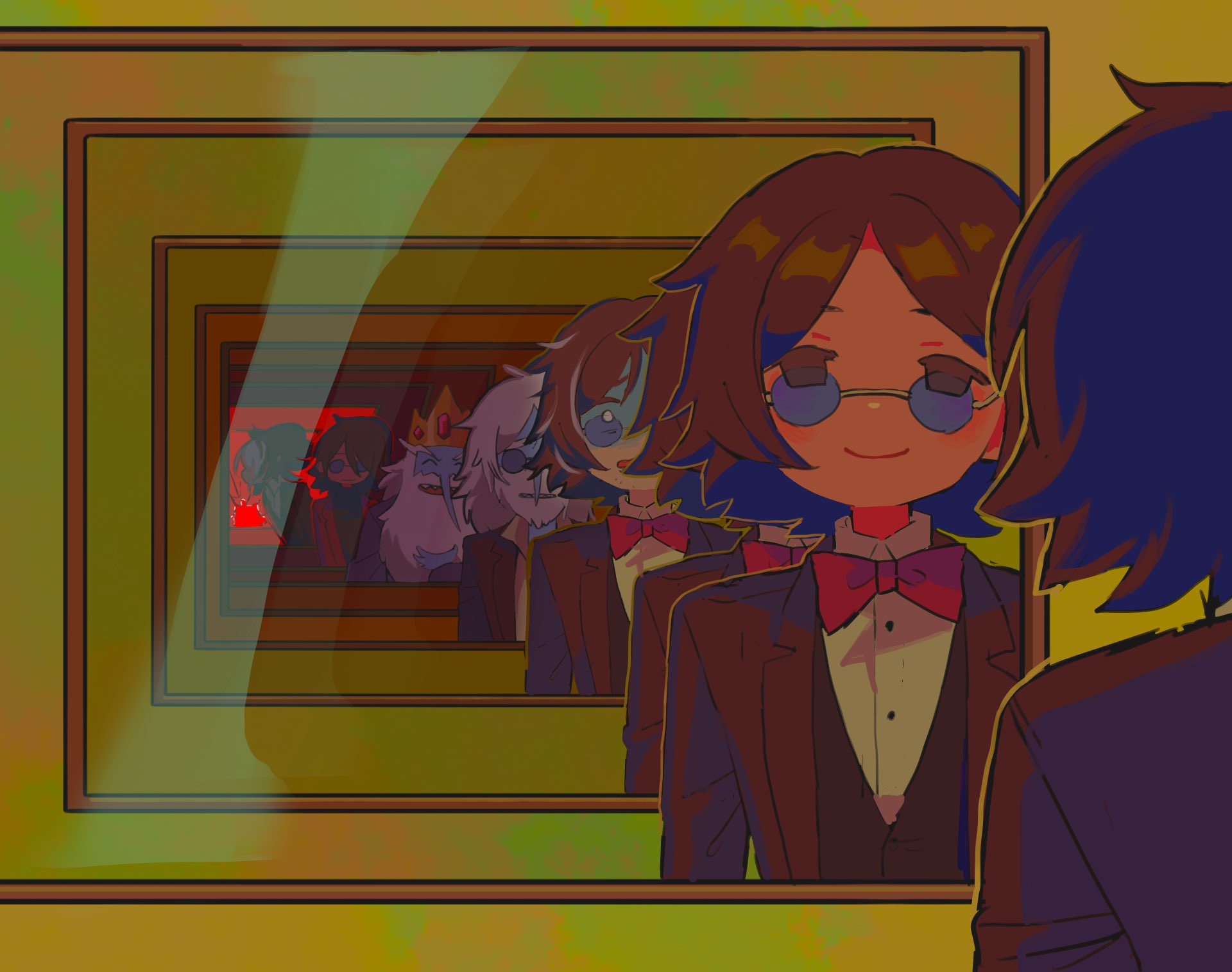 HypnoHub - adventure time beard before and after brown hair crown ...