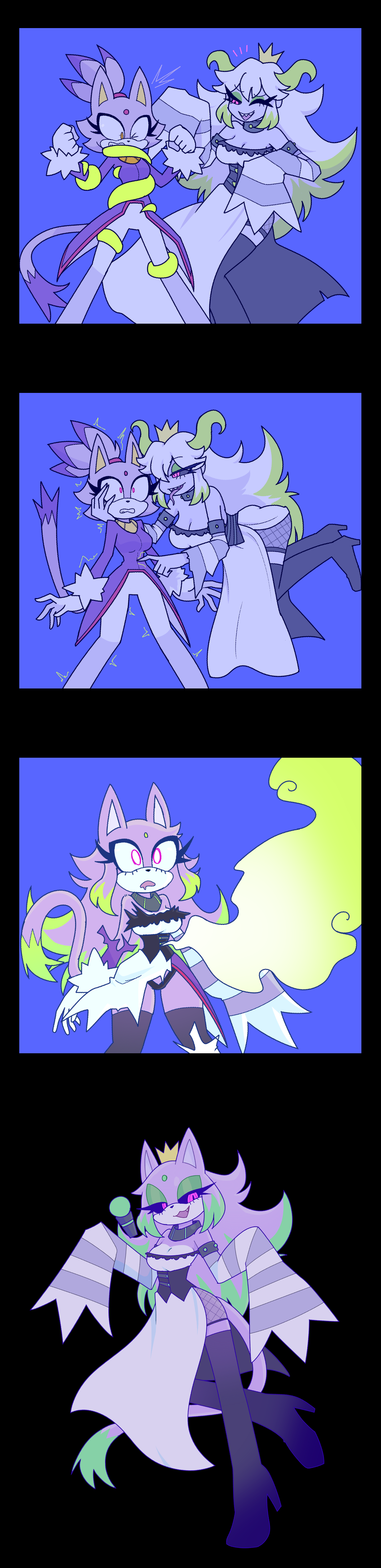 HypnoHub - absurdres bare shoulders black background black sclera blaze ...