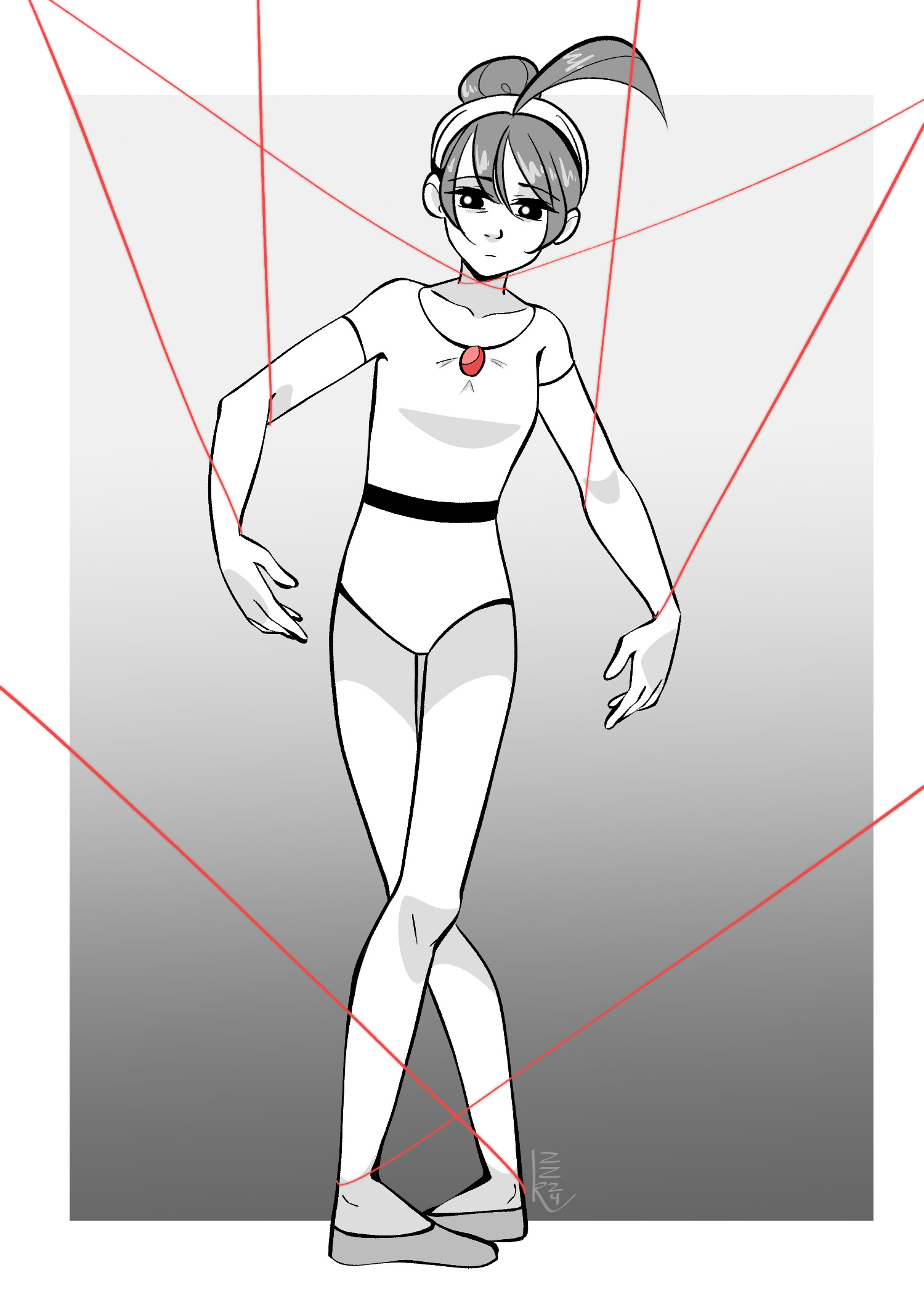 HypnoHub - ahiru (princess tutu) ahoge ballerina body control dancing ...