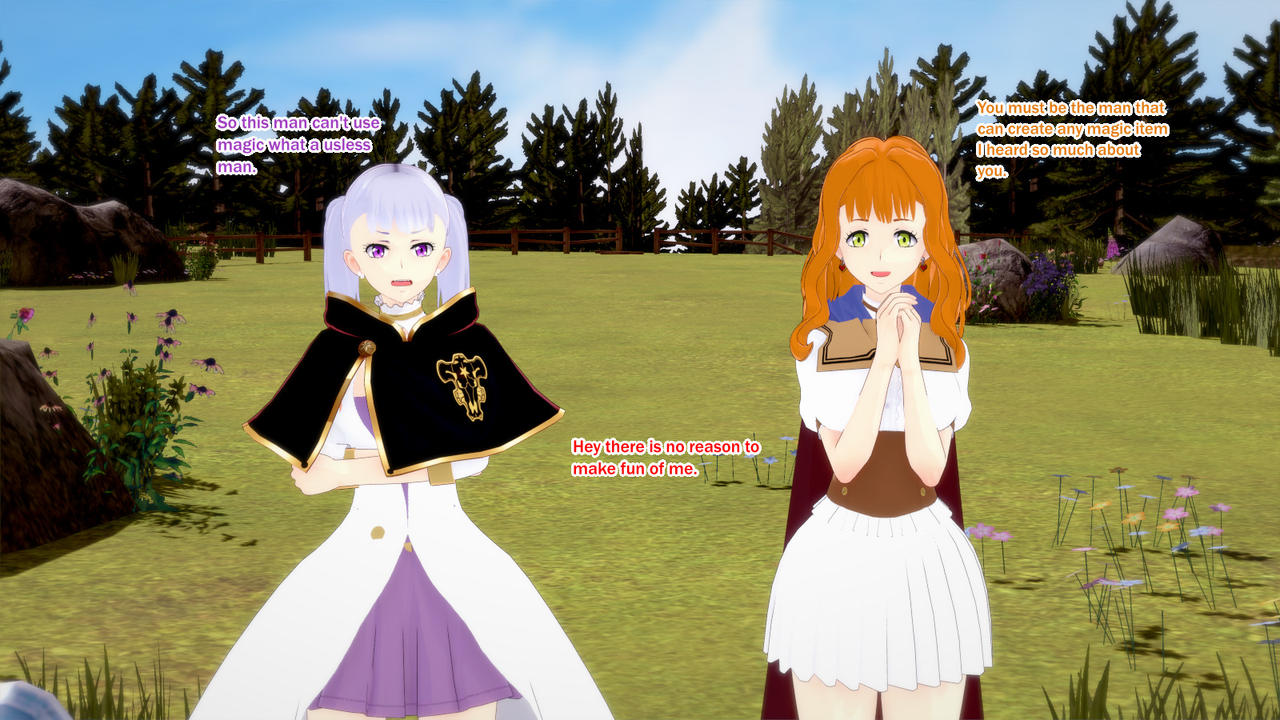 HypnoHub - 3d black clover koikatsu! large breasts mimosa vermillion noelle silva sonrio12 text ...