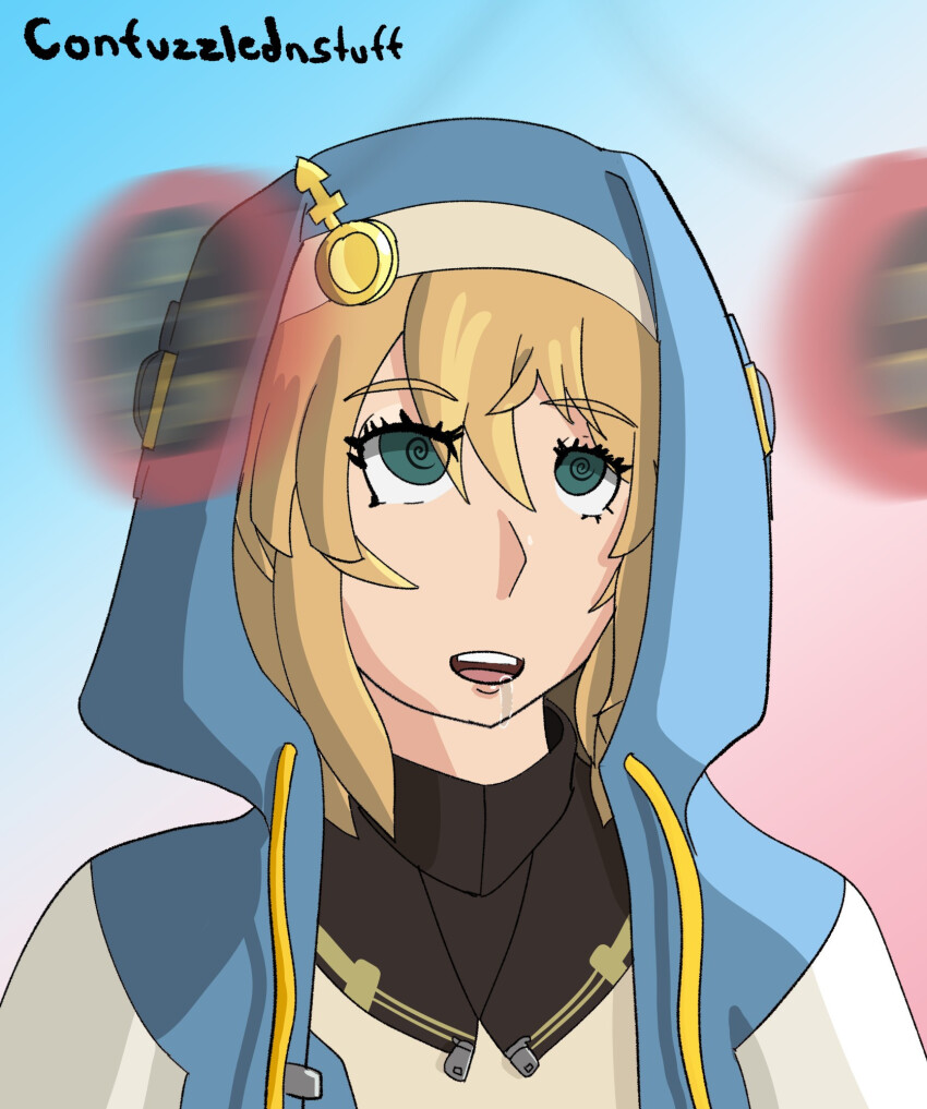 HypnoHub - blonde hair blue eyes bridget (guilty gear) clothed ...