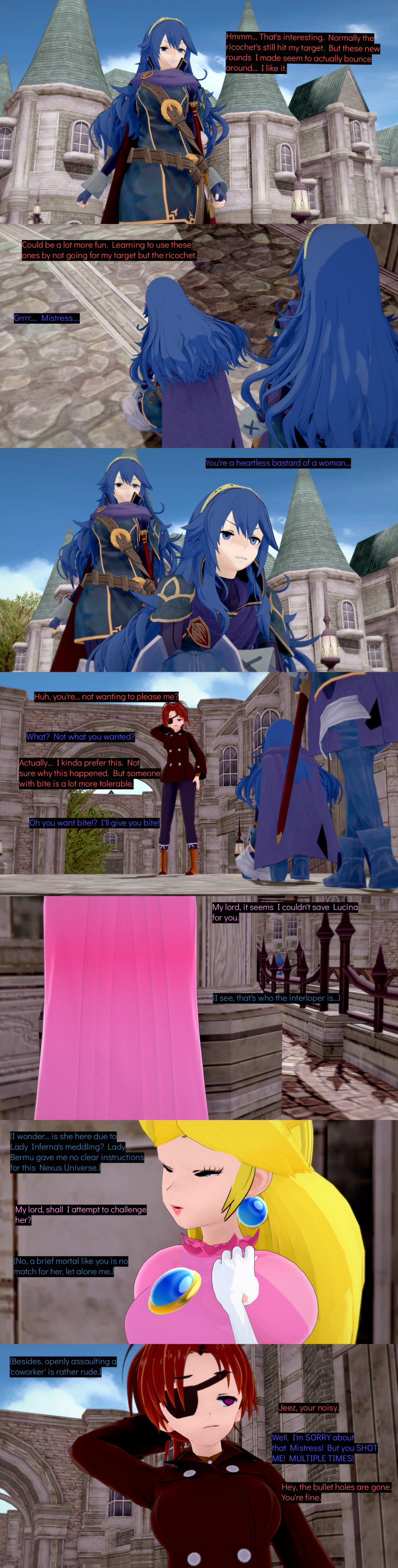 HypnoHub - absurdres angry blonde hair blue eyes blue hair closed eyes ...